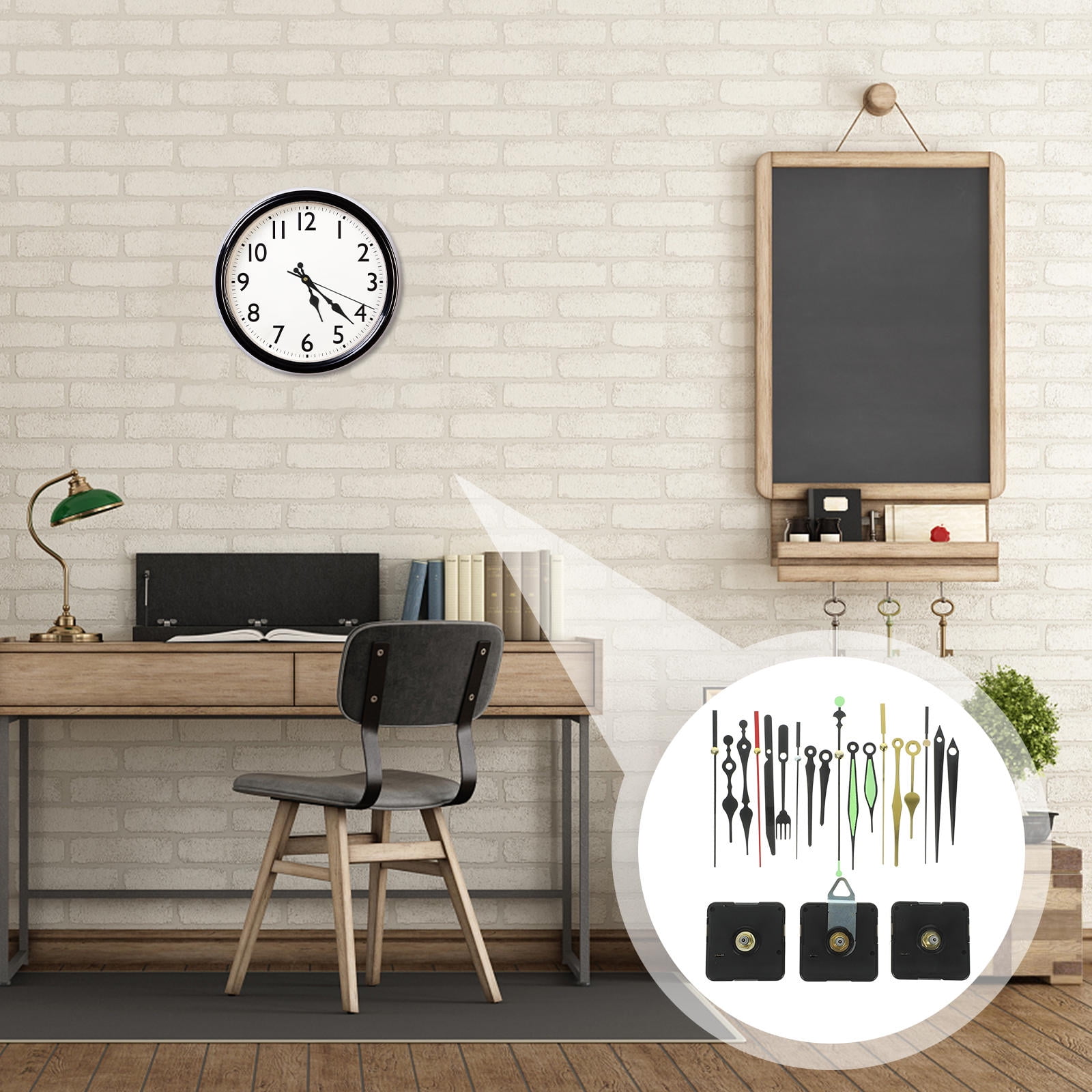 HOMEMAXS for Parts Quartz Clock Movement High Precision Clock Mechanism Work 10X0.9CM - Walmart.com