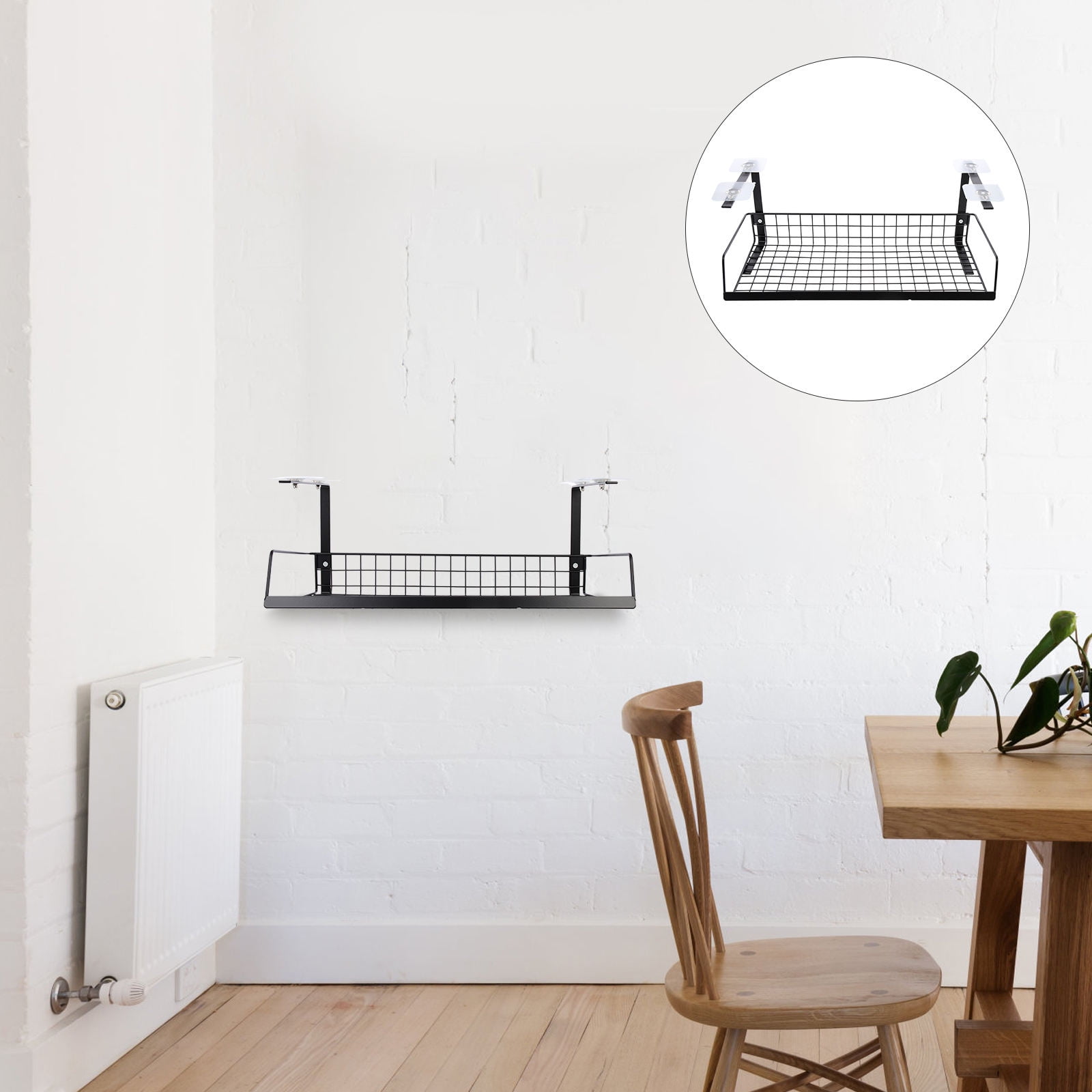 HOMEMAXS under Table Cable Management Rack Hide Cord Organiser Work ...