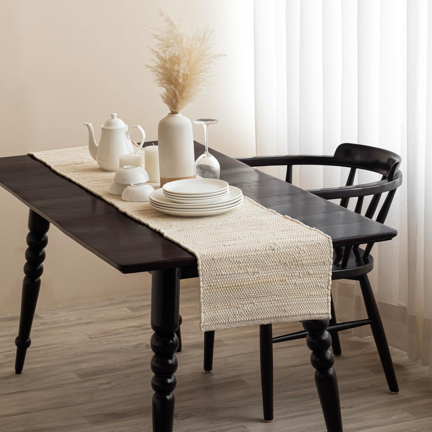 HOMEMONDE Eco- Friendly Chindi Rag Runners for Table Decor 14 x 72 ...