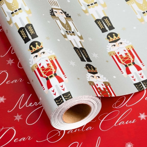 67 Christmas Wrapping Paper, Xmas Gift Wrap, Six Seven Holiday Presents ...