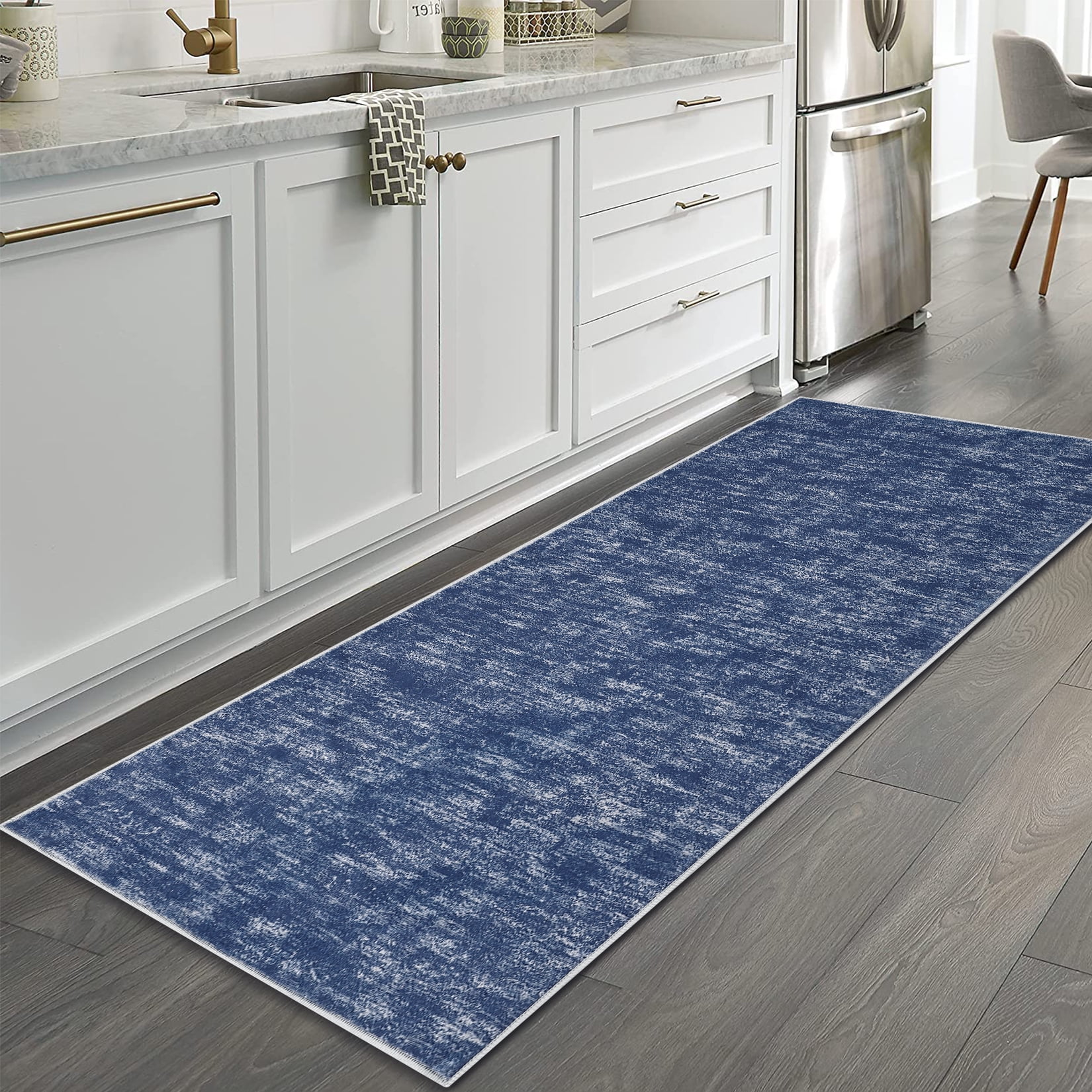 HOMERRY 2' x 6' Runner Rug Solid Washable Rugs Runners for Hallways Non ...