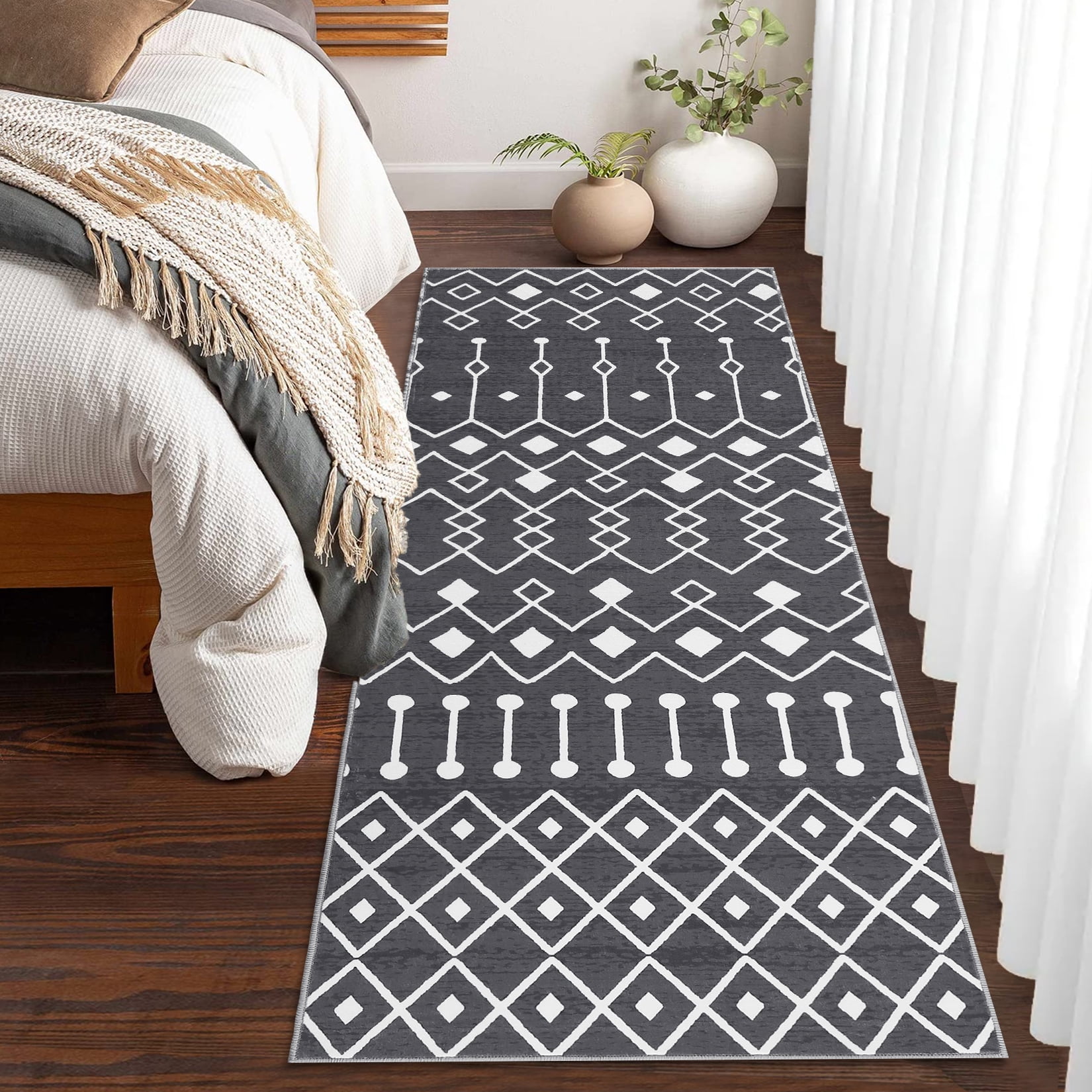 HOMERRY Area Rugs 8' x 10' Area Rug for Living Room Chic Moroccan ...