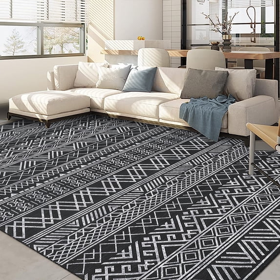 HOMERRY Area Rugs 8' x 10' Area Rug for Living Room Modern Geometric ...