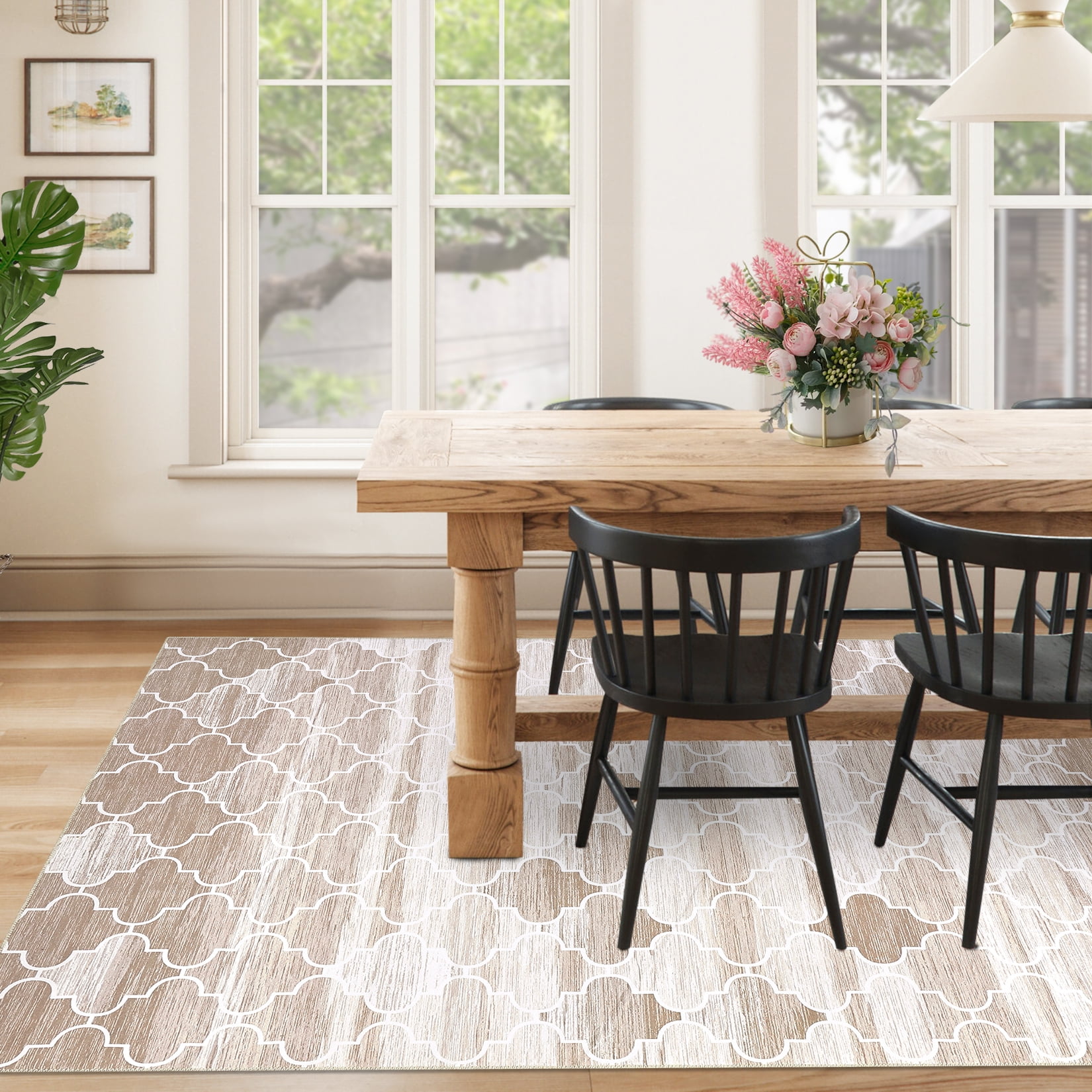 HOMERRY Area Rugs 8' x 10' Area Rug for Living Room Modern Moroccan ...