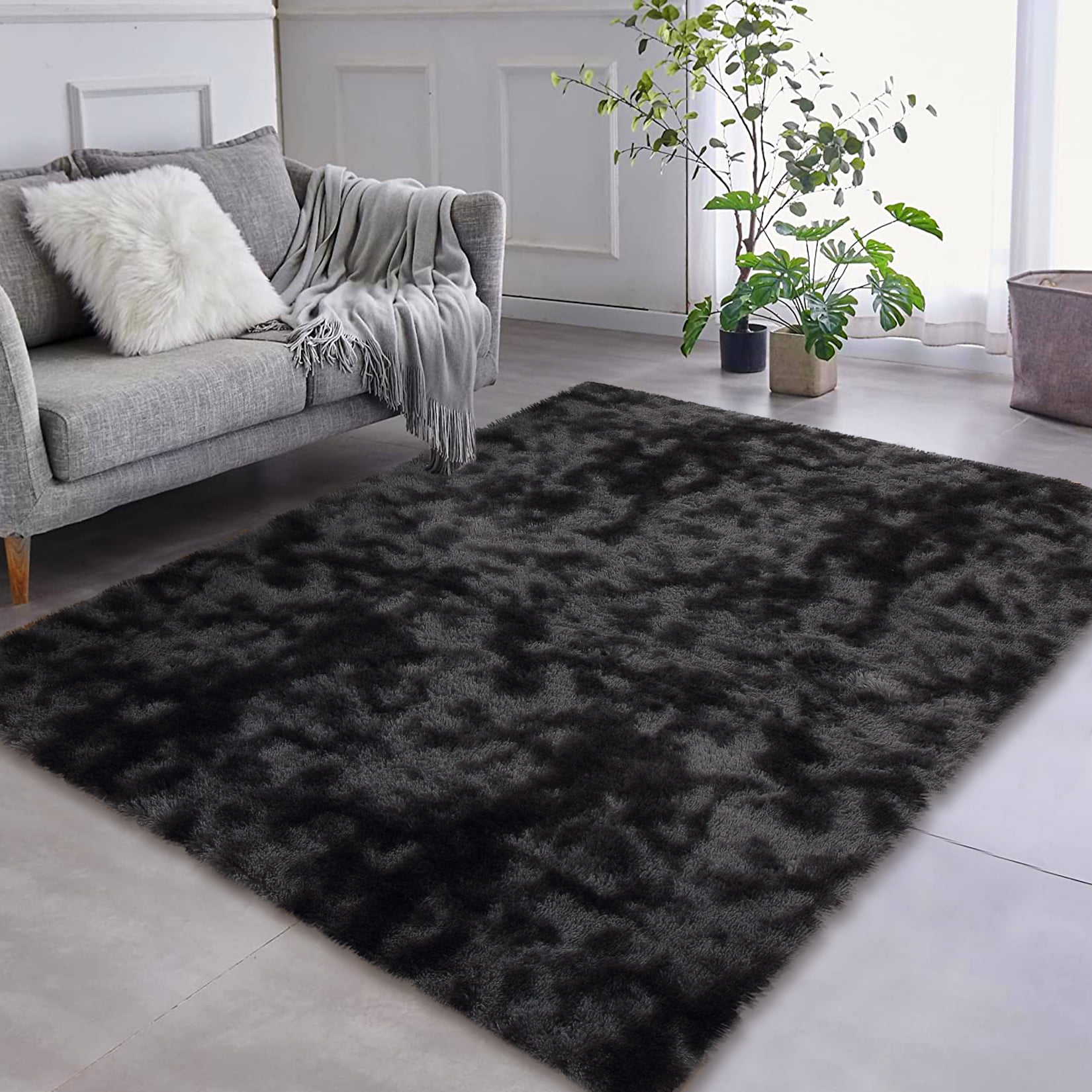 HOMERRY Fluffy Area Rug 10' x 13' Plush Fluffy Rugs Shaggy Carpet Rugs ...
