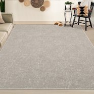 HOMERRY 8' x 10' Modern Elegance Area Rug, Plaid Pattern, Non-Slip ...