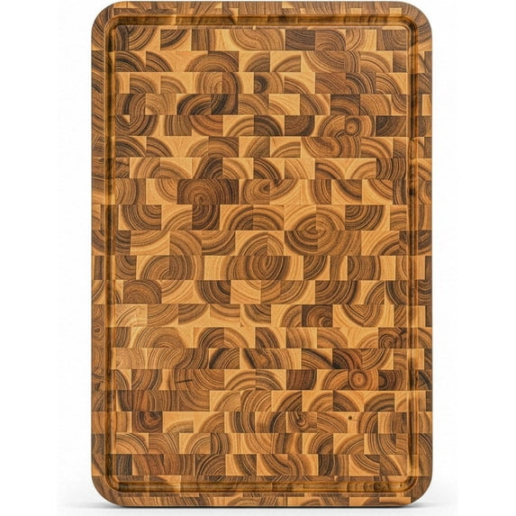 HOMESTEAD End Grain Acacia Wood Cutting Boards 23x18x1.5 – Butcher ...