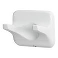 HOMEWERKS WORLDWIDE LLC 228795 HP White Double Robe Hook - Walmart.com