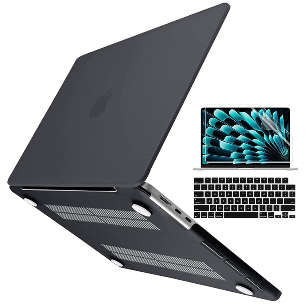 HOMEYA 2023 MacBook Air 15 inch Case M2 A2941 Plastic Hard Shell Case ...