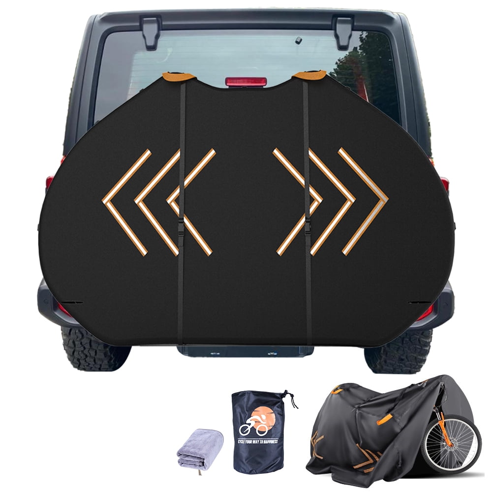 HOMEYA Bike Cover for Transport on Rack,Heavy Duty 600D Waterproof Bike ...