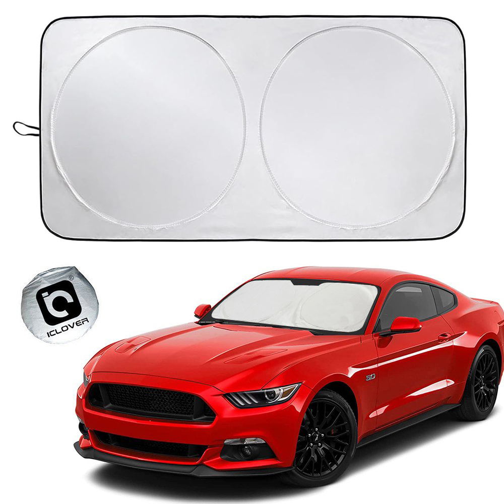 HOMEYA Car Sun Shade Foldable Windshield Cover Shield Sun Visor UV ...