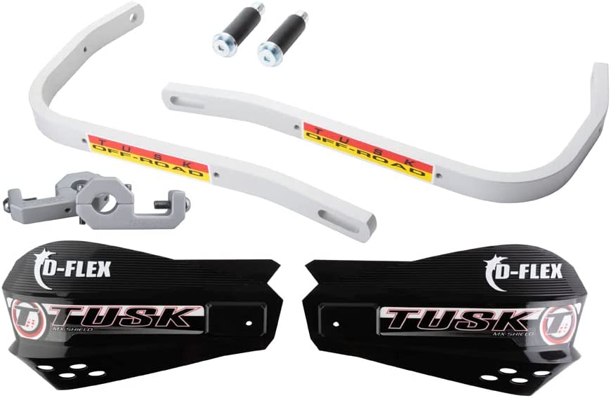 HOMEZY D-Flex Handguards with MX Shields Black 7/8" Bar Mounts ...