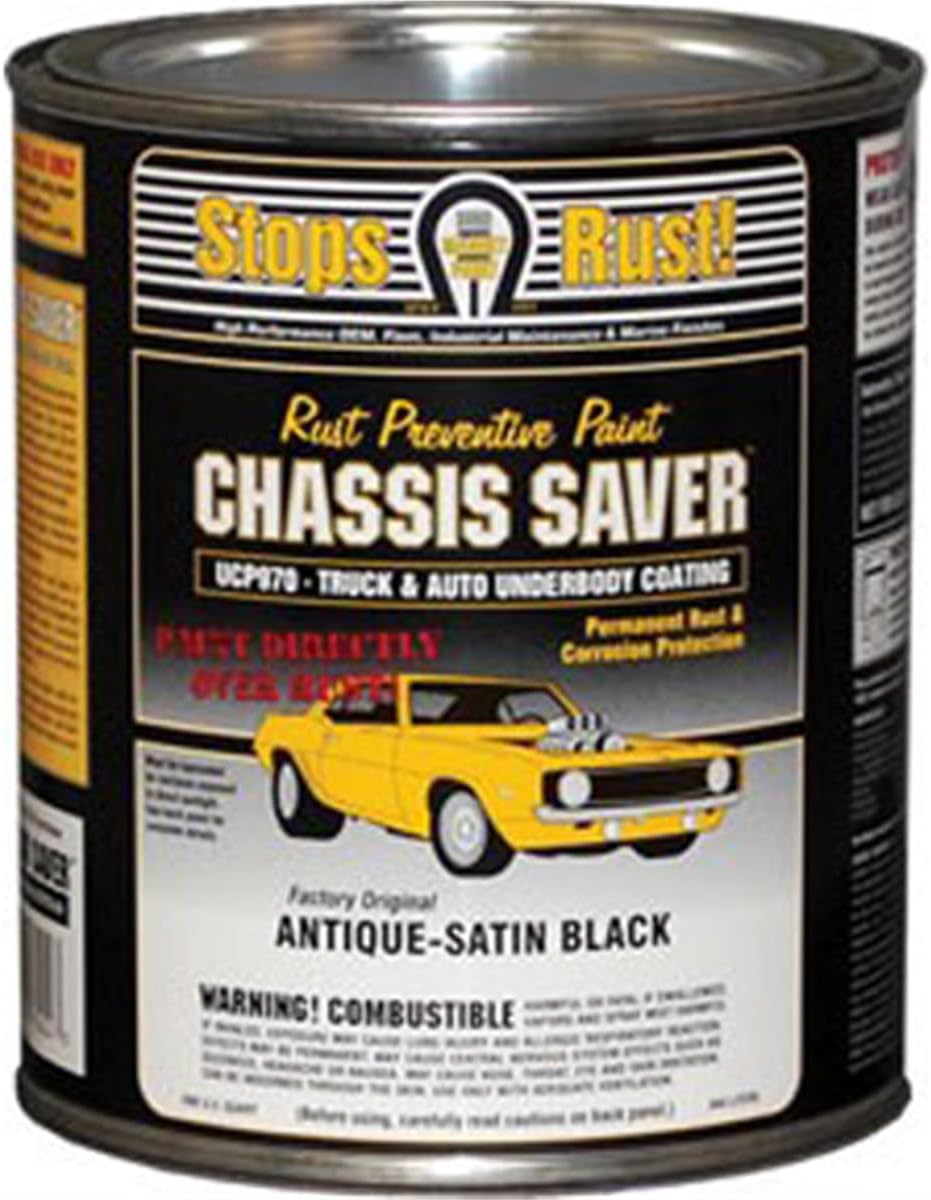 HOMEZY. UCP970-04 Chassis Saver 1 Quart Can Rust Preventive Truck and ...