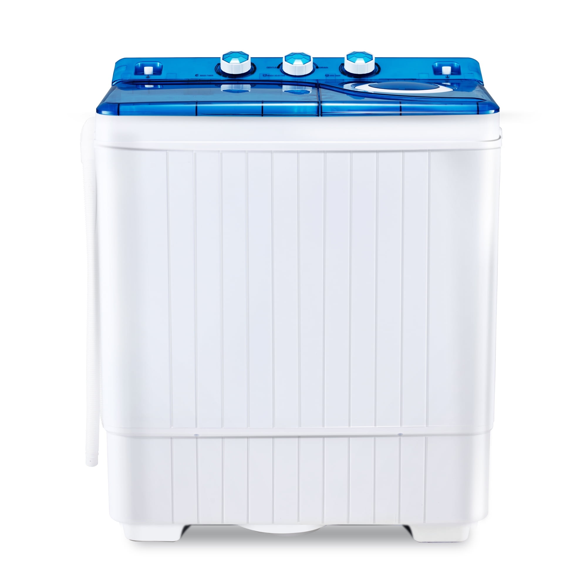HOMGUAVA 26LBS Portable Washing Machine, Compact Twin Tub Washer ...