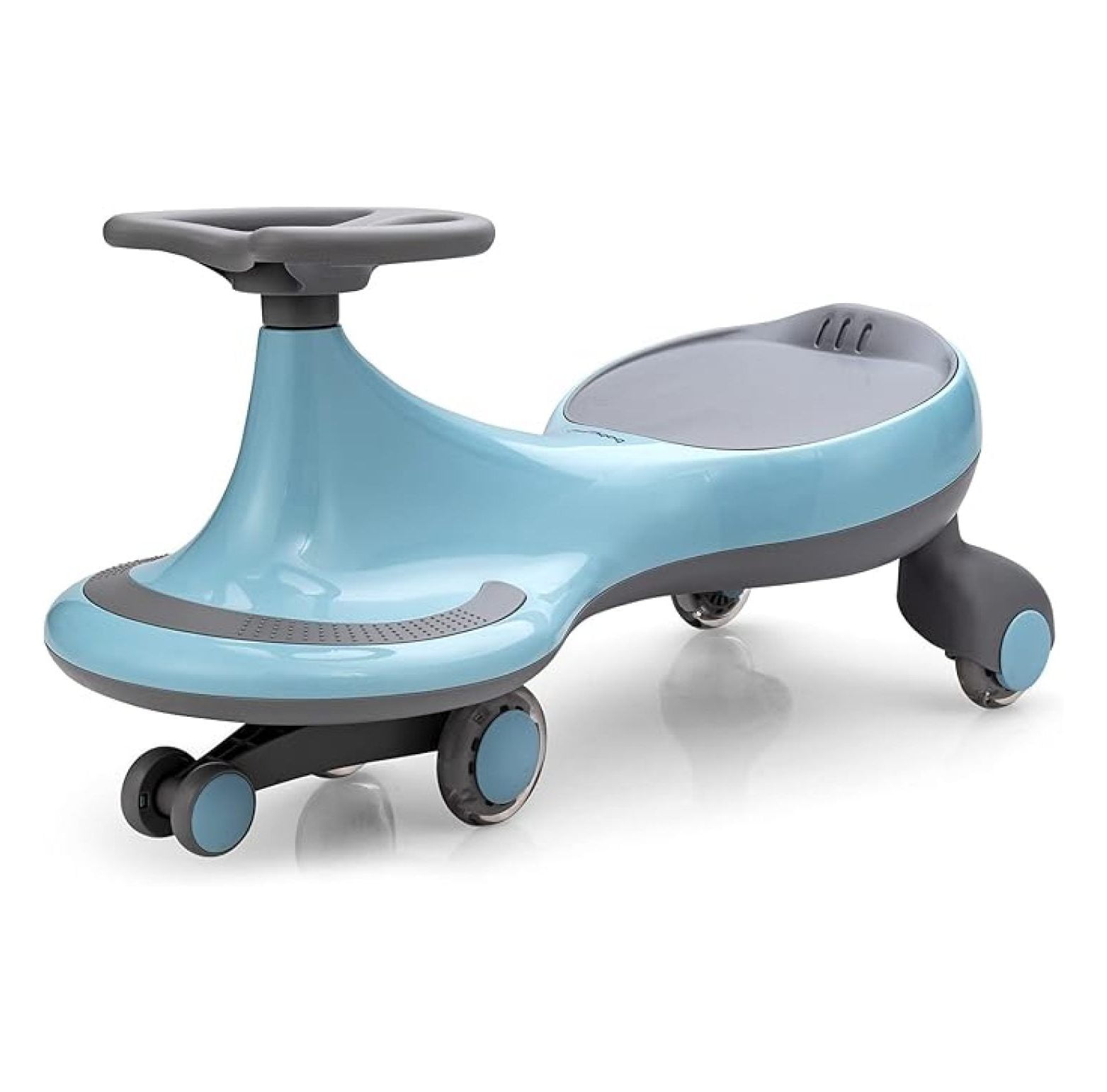 HOMGX Wiggle Car Ride On Toy, Car with LED Flashing Wheels, Ride On Car ...