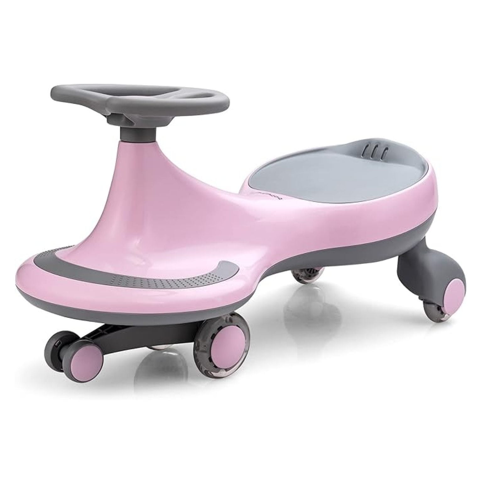 HOMGX Wiggle Car Ride On Toy, Car with LED Flashing Wheels, Ride On Car ...