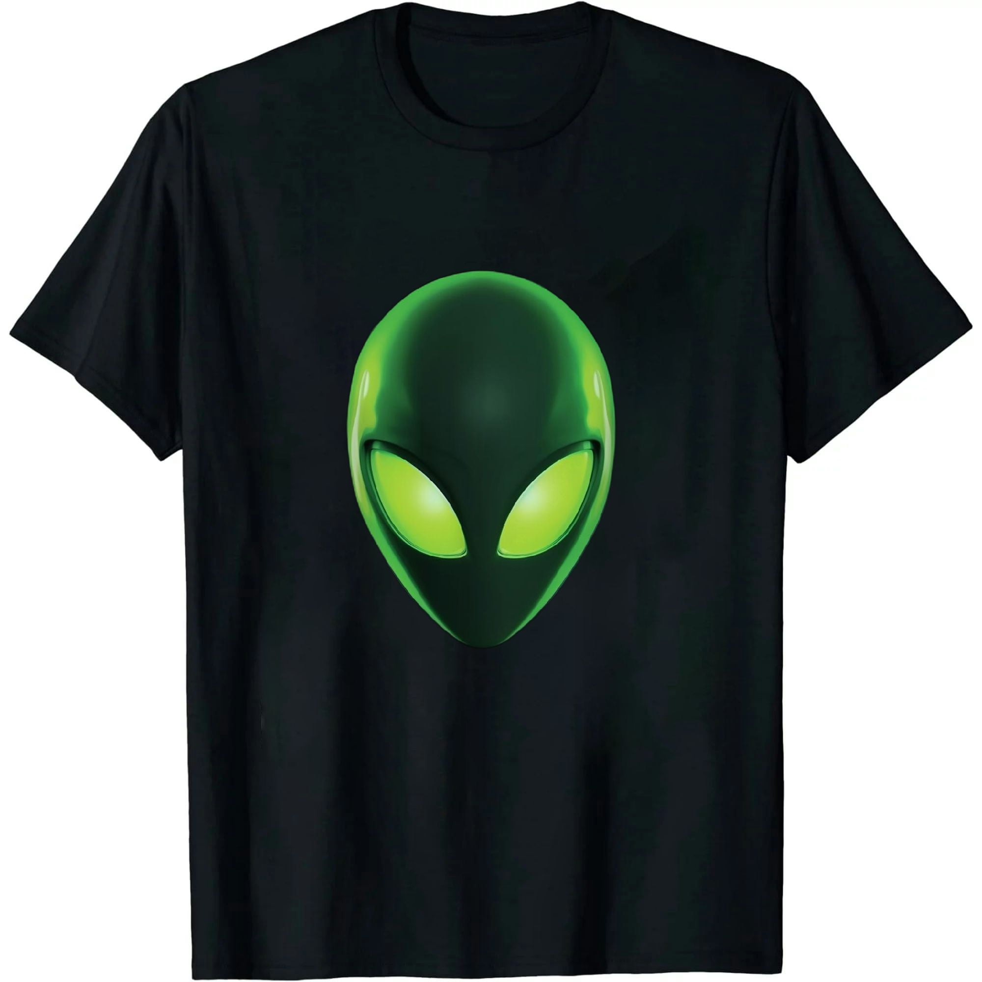 HOMICOZI Alien Head T Shirt Colorful Alien Rave Tee T-Shirt - Walmart.com