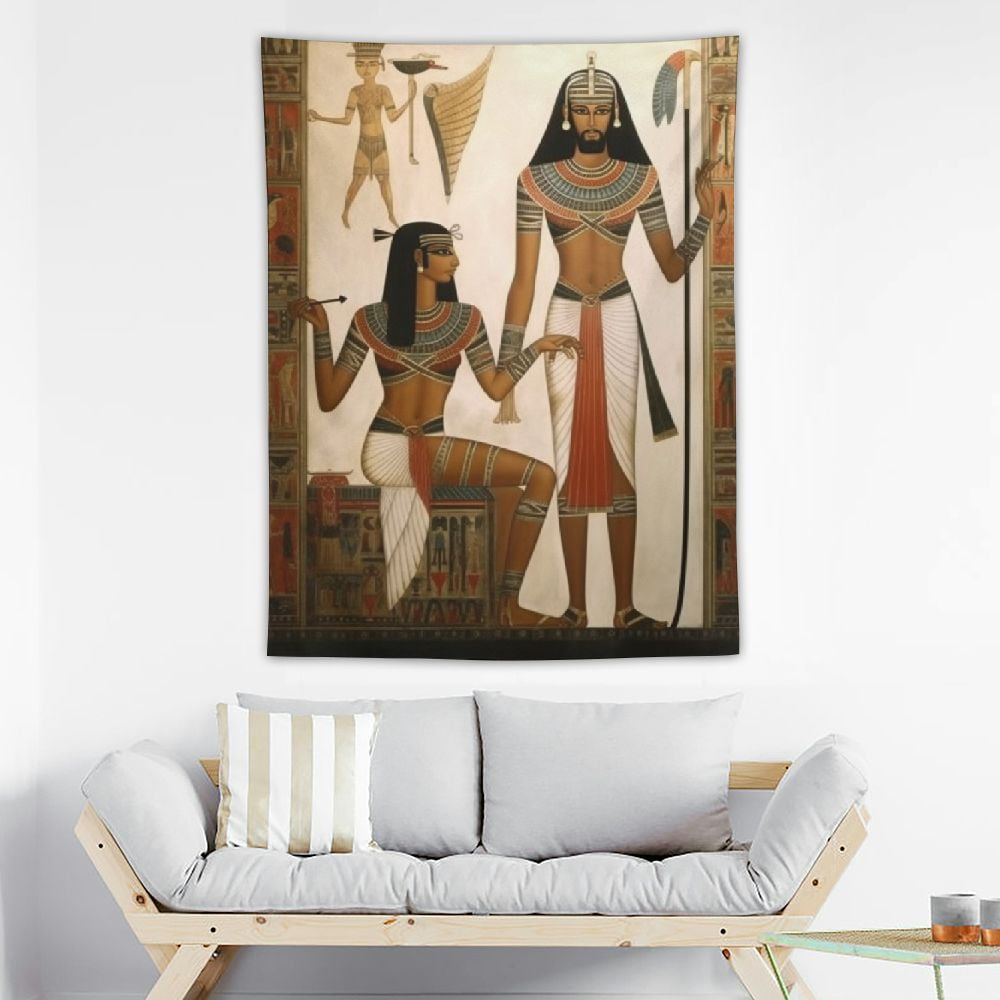 HOMICOZI Ancient Egyptian Pharaohs Tapestry Wall Hanging, Egypt ...