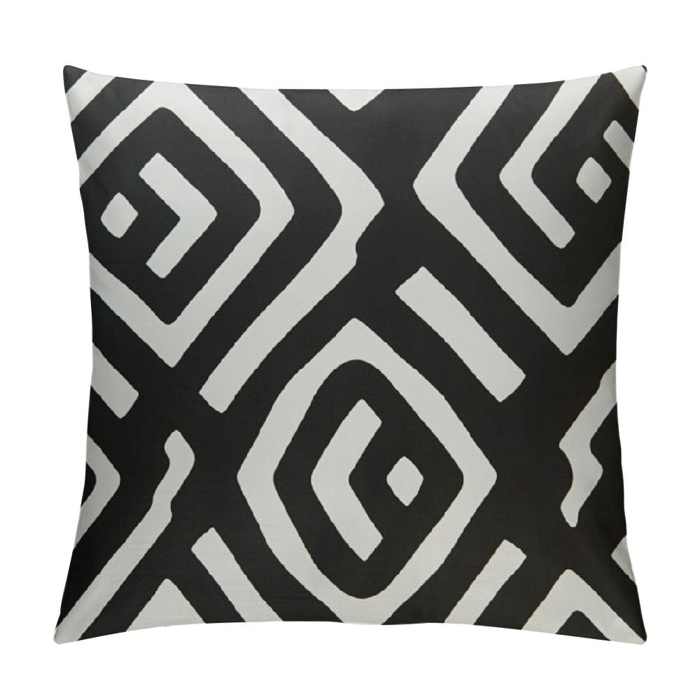 HOMICOZI Black Pillow Covers Boho Aztec Blend Square Decorative Throw ...