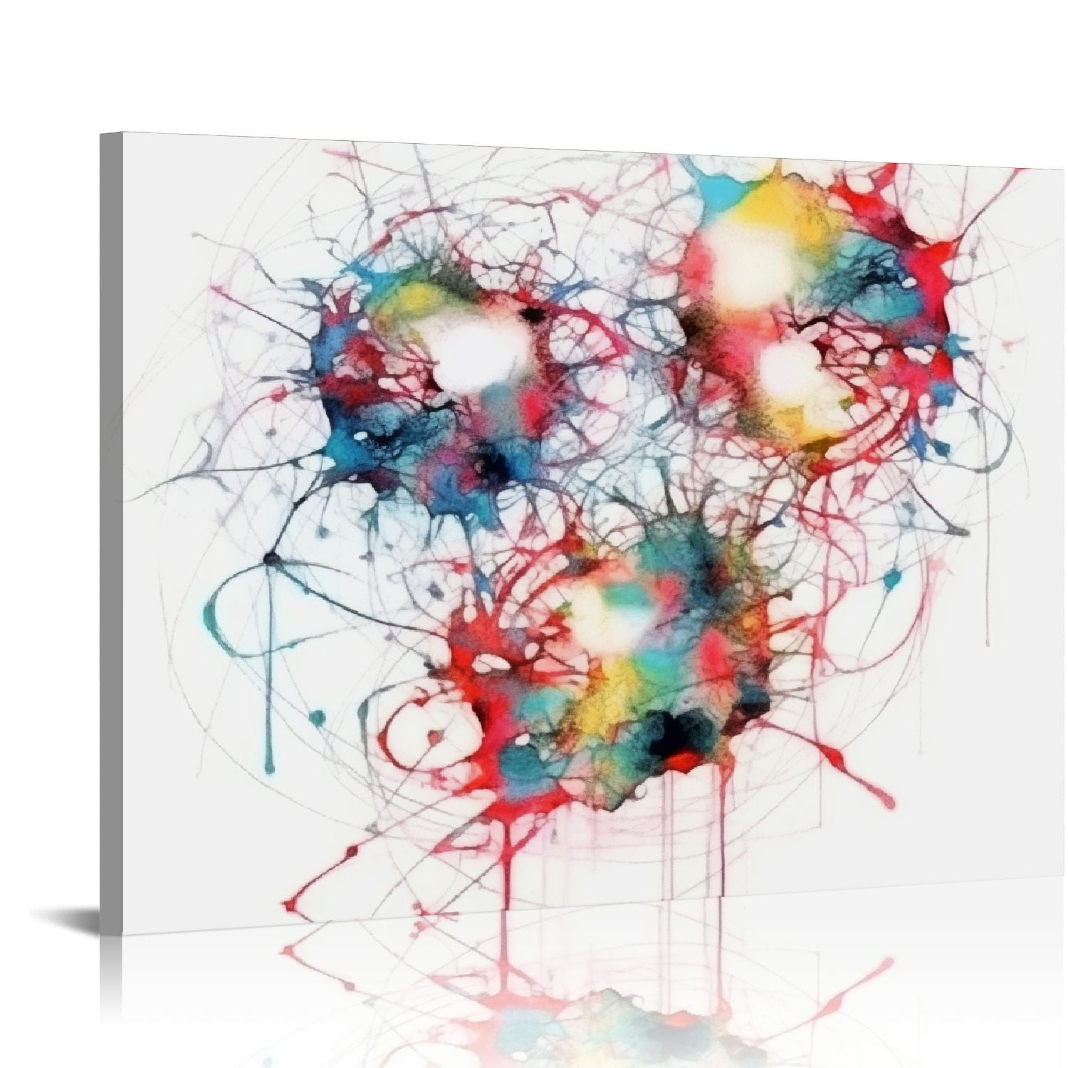 HOMICOZI Cancer Cells Watercolor Print T-cells Doctor Office Clinic ...