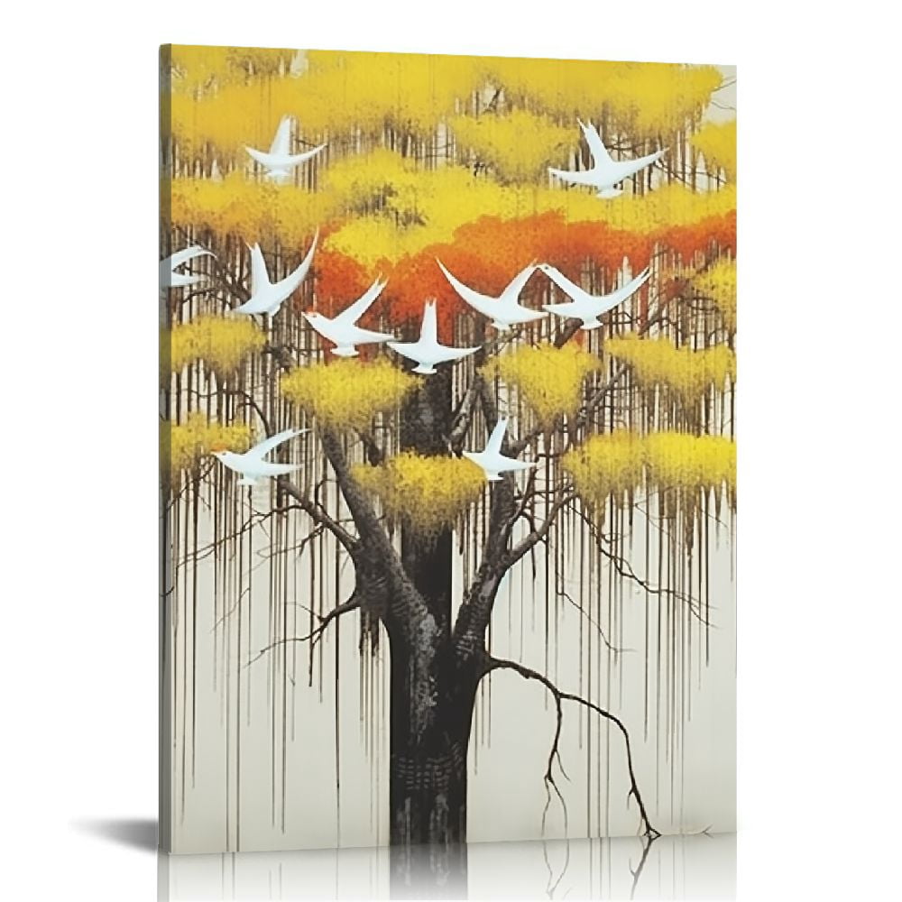 HOMICOZI Decorative Paintings Simple Living Room Pure Hand-Painted ...