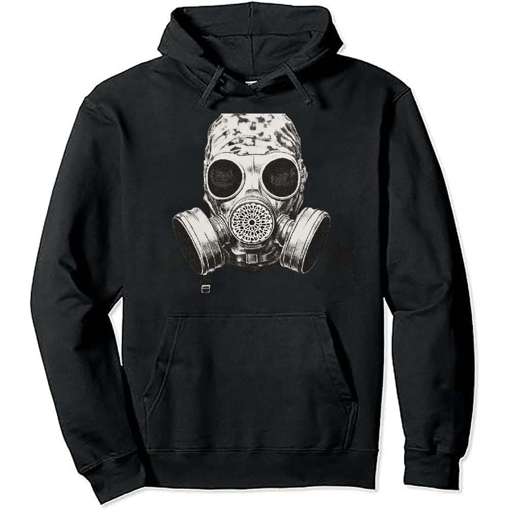 HOMICOZI Funny Gas Mask Hoodie - Walmart.com