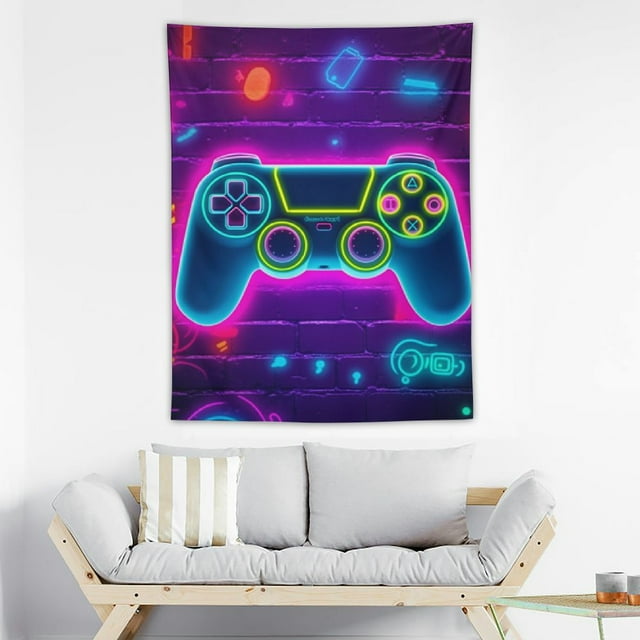 HOMICOZI Gaming Metal Sign, Gaming Room Tin Sign, Retro Wall Decor ...