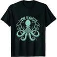 HOMICOZI I Love Tentacles T-shirt Cute Octopus Tee - Walmart.com