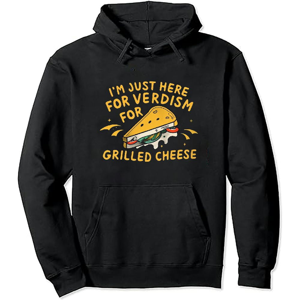 HOMICOZI I’m Just Here For The Grilled Cheese Pullover Hoodie - Walmart.com