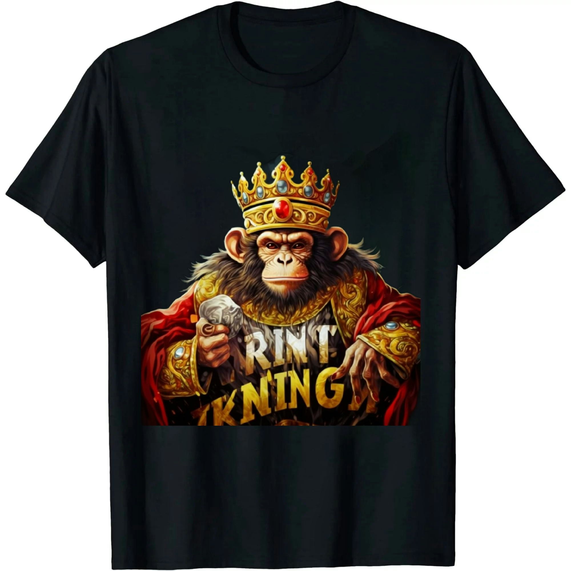 HOMICOZI Monkey King | Boys Monkey Lover Tshirt | Mens Monkey T-Shirt ...