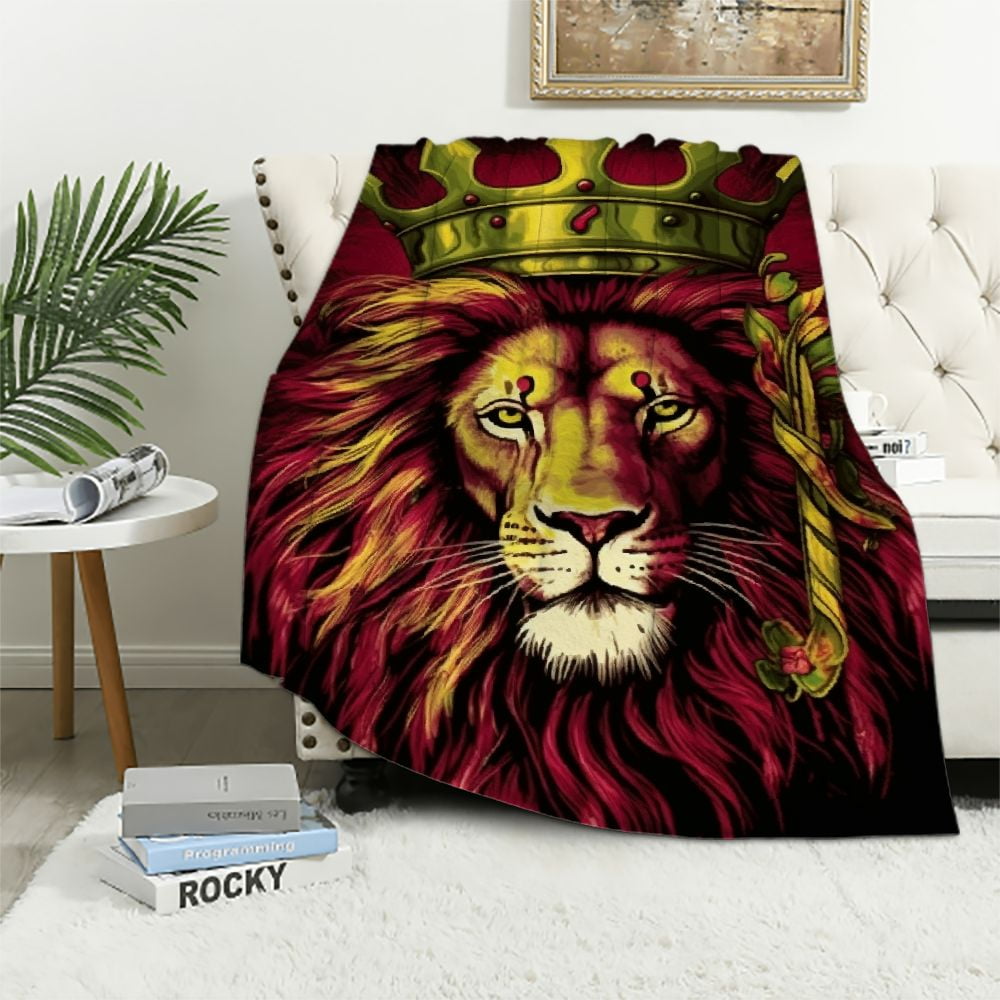 HOMICOZI Rasta Rastafarian Tapestry, Large 80x60inches Soft Flannel ...