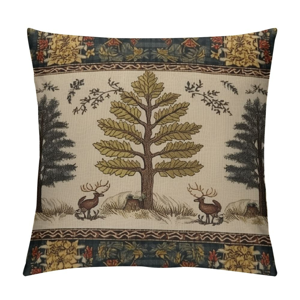 HOMICOZI Rustic Farm Style Throw Pillow Covers for Adult,Vintage ...