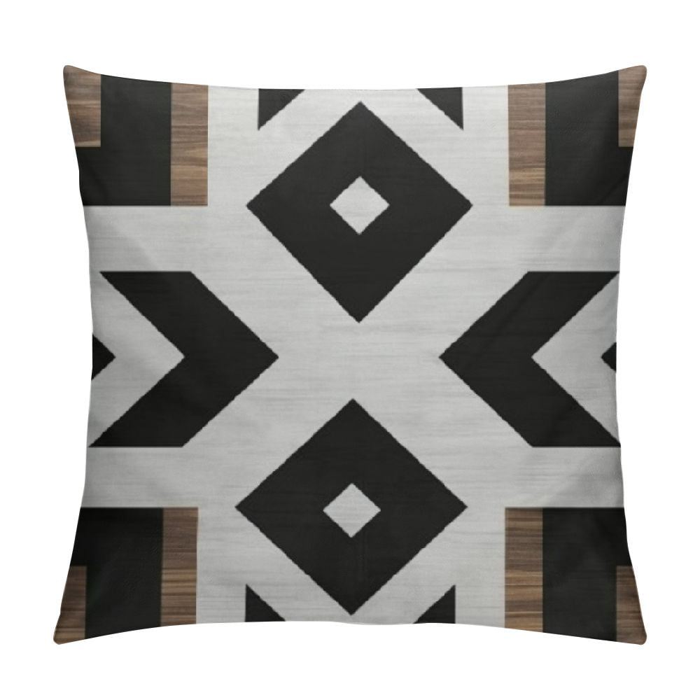 HOMICOZI Urban Tribal Pattern Aztec - Concrete and Wood Decorative ...