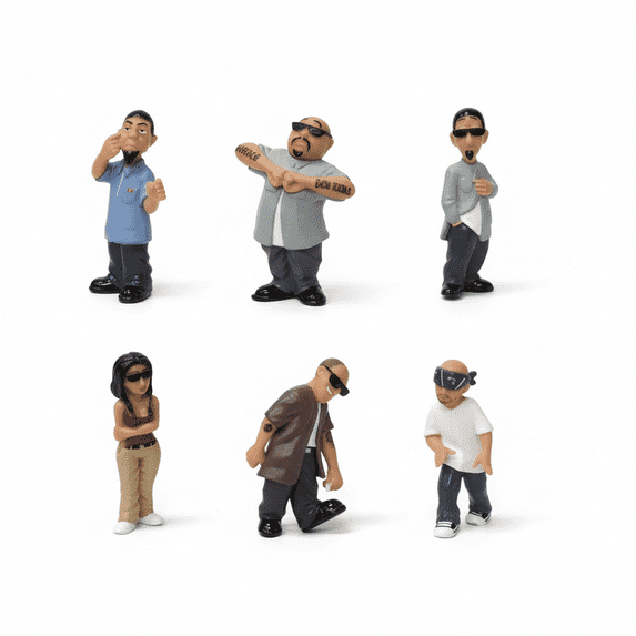 HOMIES FIGURES 1.75″ SERIES 13 CARD # 3 SLEEVE OF 6 FIGURES - Walmart.com