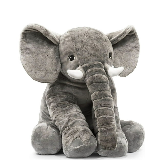 HOMILY Stuffed Elephant Plush Animal Toy 24 INCH - Walmart.com