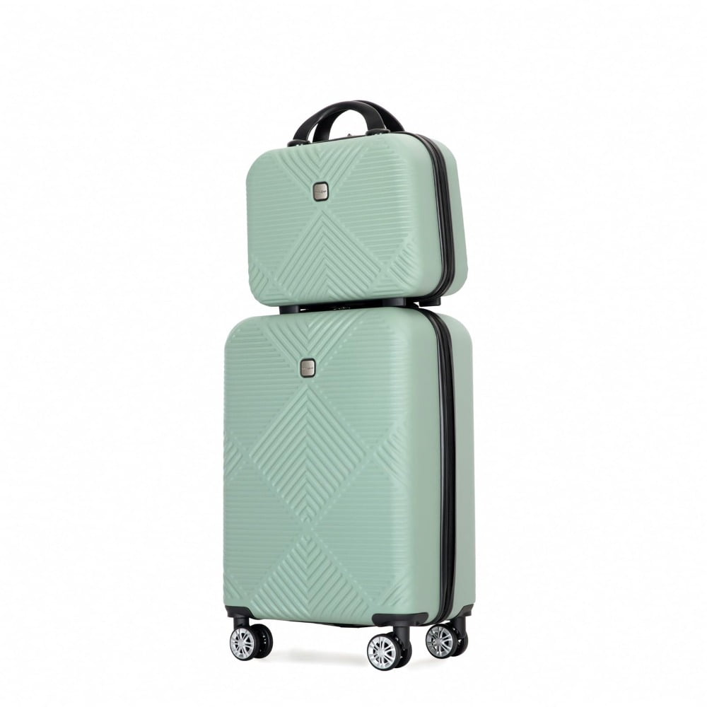 HOMIQUEEN Carry on Luggage Sets, ABS Carry On Luggage Sets with Spinner ...