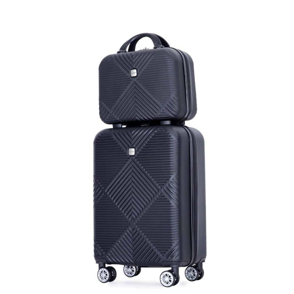 HOMIQUEEN Carry on Luggage Sets, ABS Carry On Luggage Sets with Spinner ...