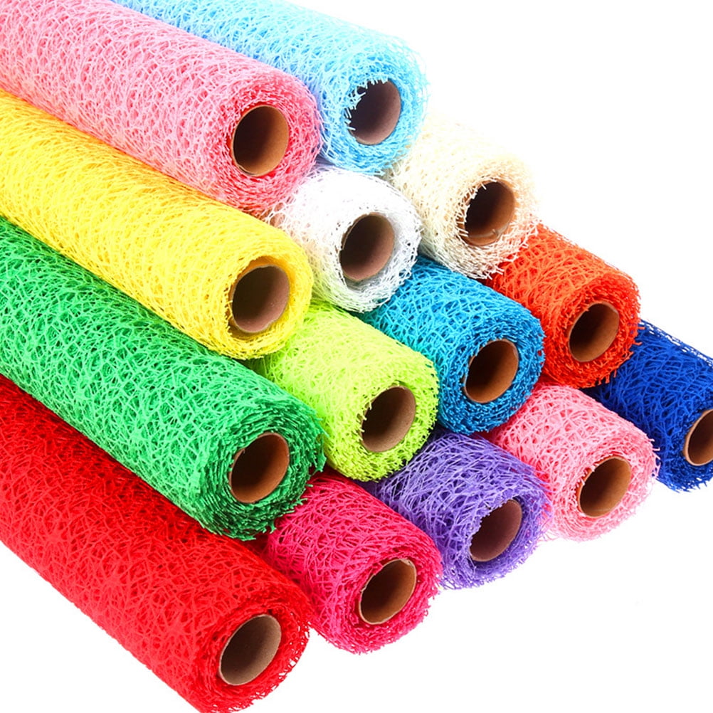 Homoyoyo Jacquard Mesh Fabric Yarn Net Gauze for Sewing Crafts 1 Set ...