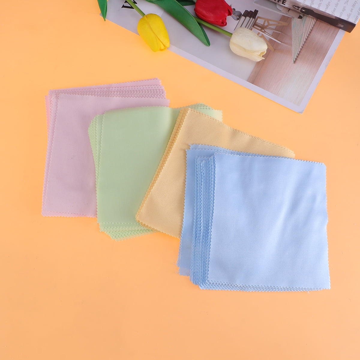 HOMOBABE 100Pcs Eyewear Cleaning Tissues Cloths for Lenses and Screens ...