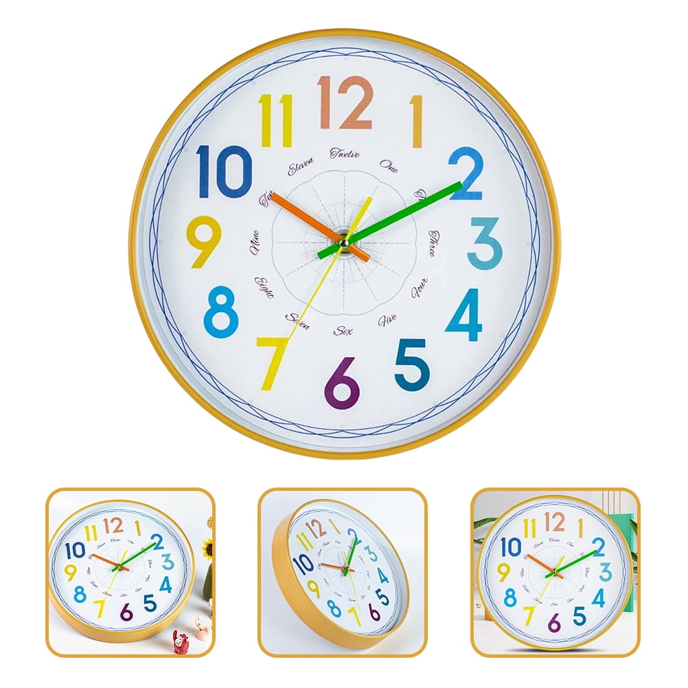 HOMOBABE 1Pack Traditional and Modern Combination Wall Clock for Family ...