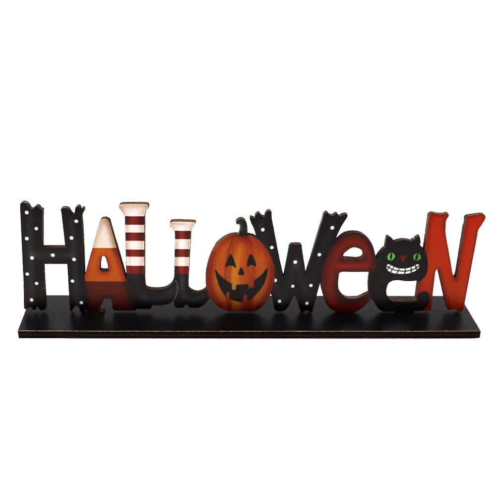 HOMOBABE Table Decoration Party Multi Color Halloween Craft 1Pc 9.8X1 ...