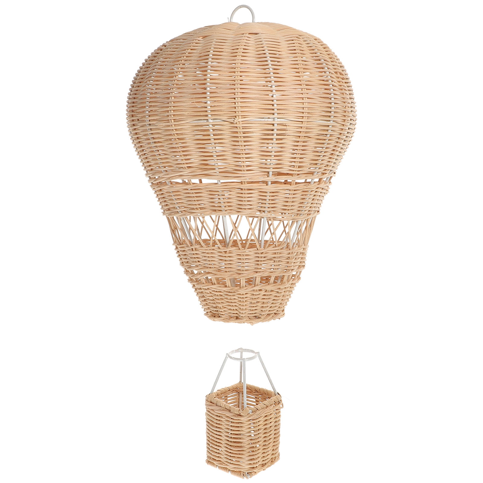 HOMOBABE 1Pcs Bamboo Material Hot Air Balloons Ornament for Kids Room ...