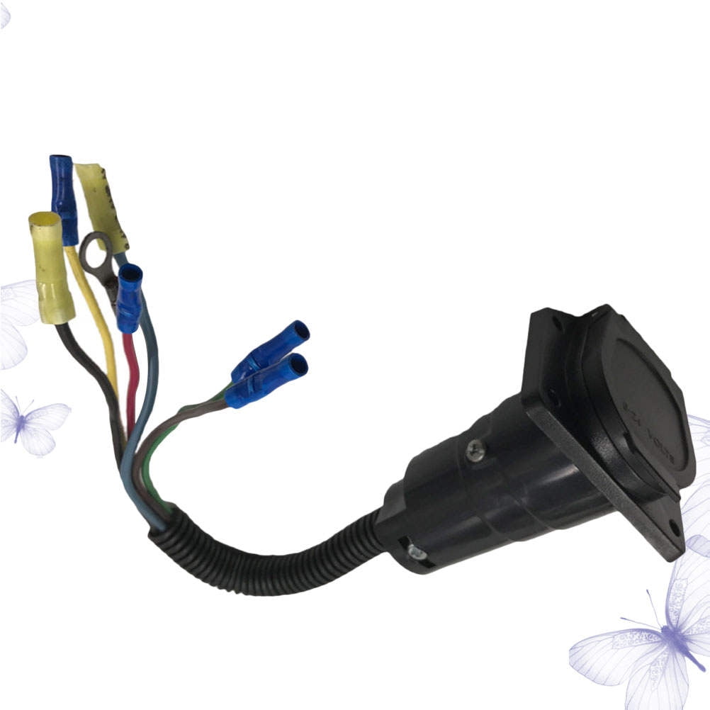 Homoyoyo Trailer Electrical Connector Trailer Adapter Copper 1Pack ...