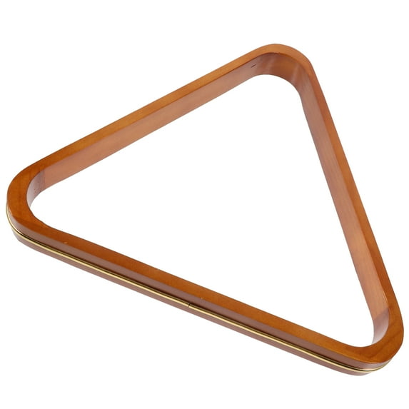 HOMOBABE Lightweight Pool Table Triangle Rack Set, Orange Billiard ...