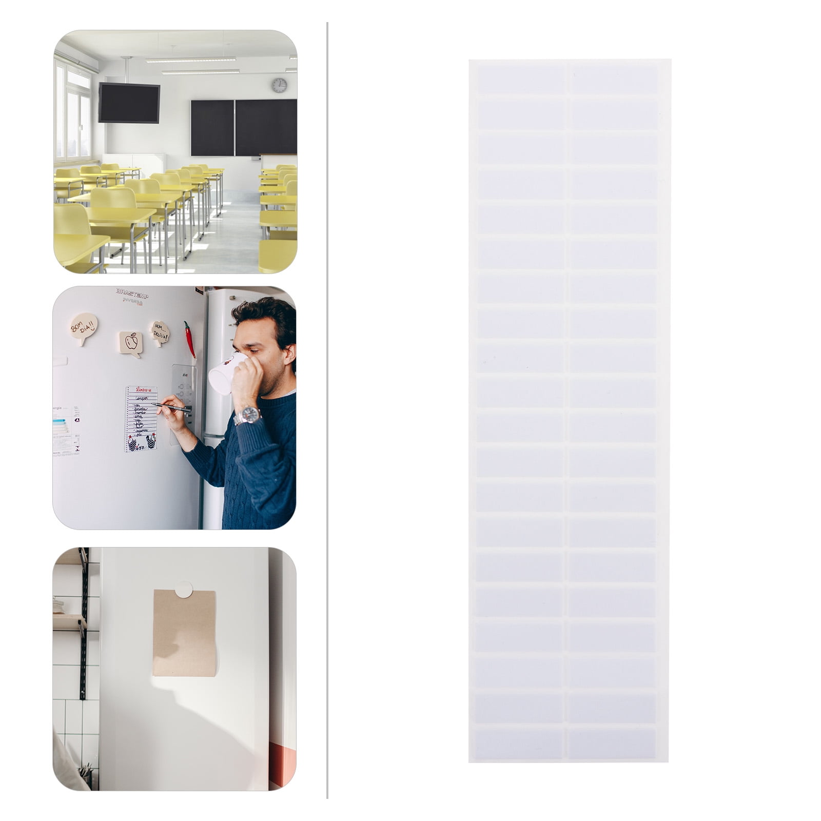 HOMOBABE 200Pcs Double-Sided Adhesive Squares Mounting Tape for Crafts ...