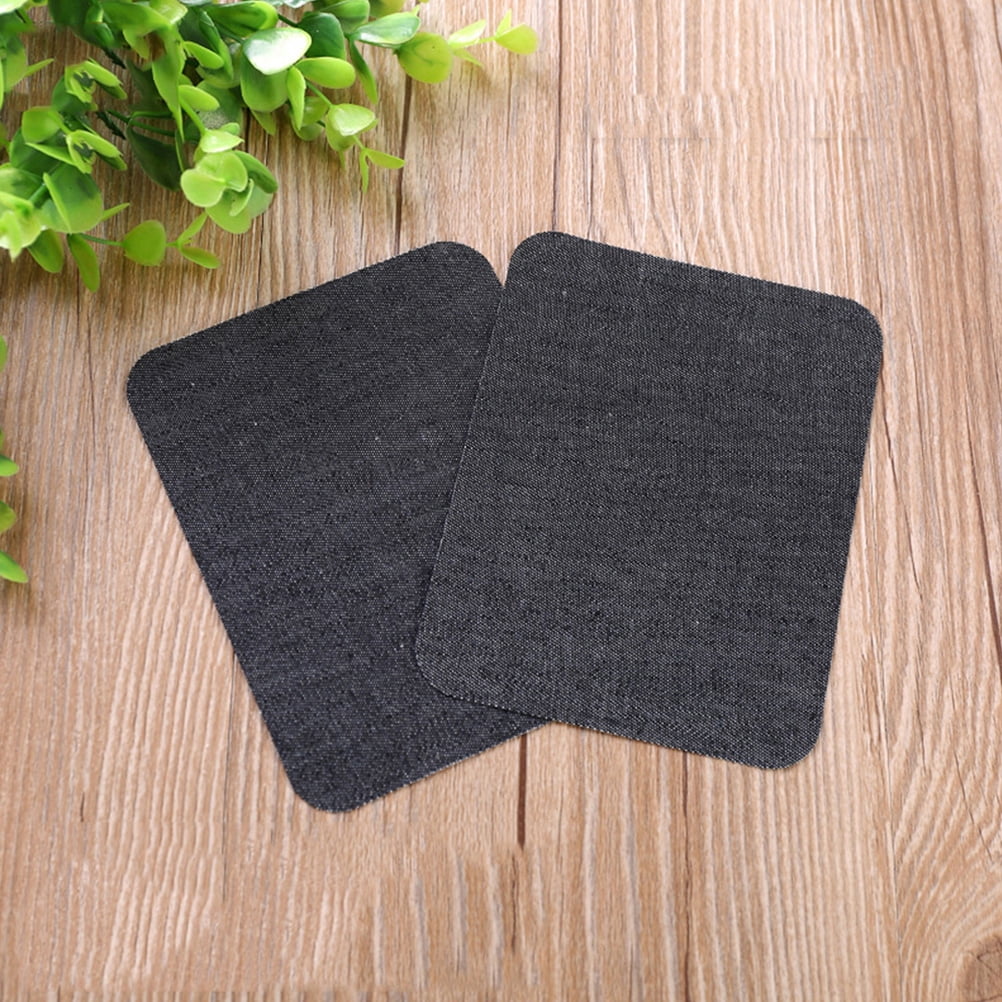 HOMOBABE 24Pcs Jean Patches for Ripped Jeans in Black Dark Blue Light ...