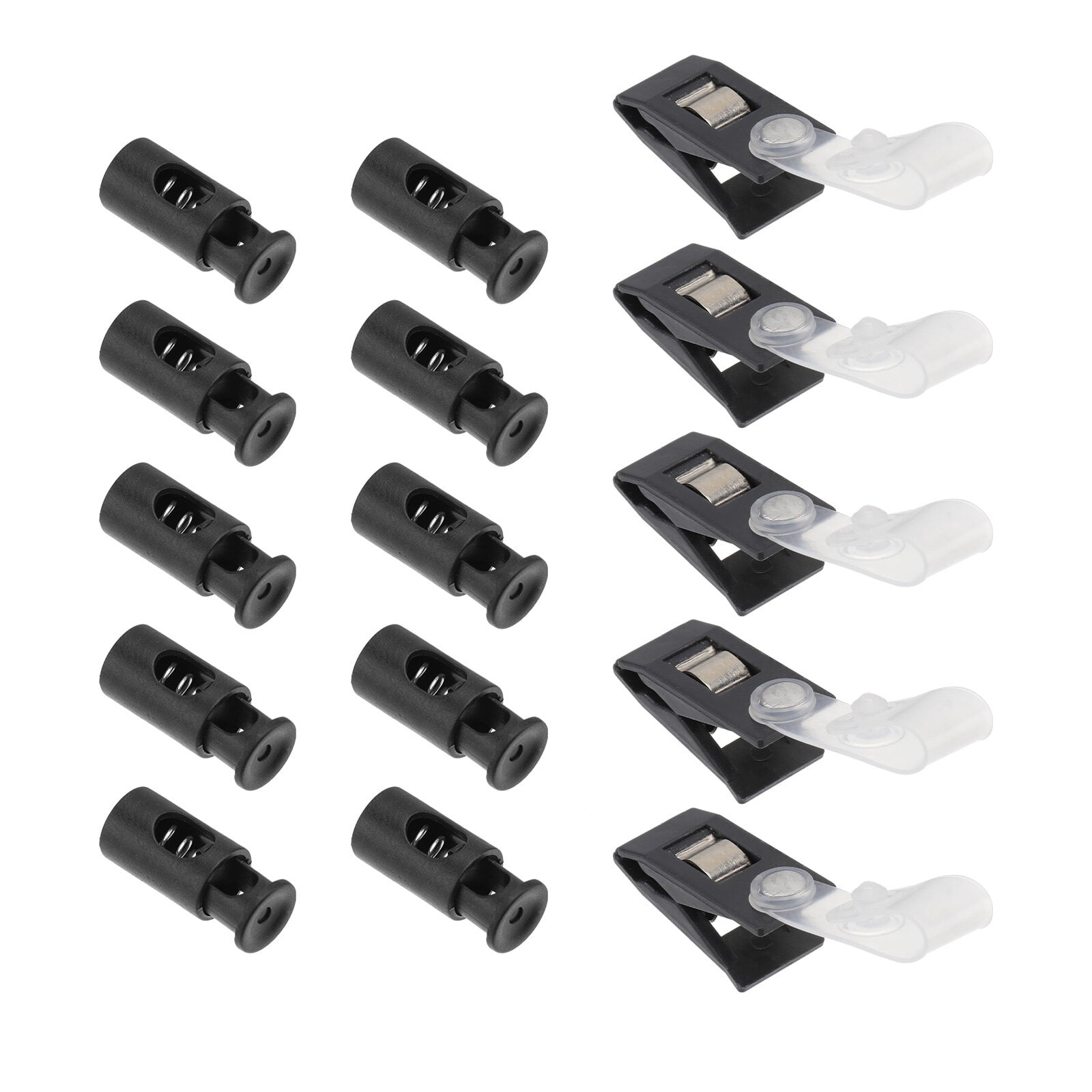 HOMOBABE 5 Sets Black Rubber Stoppers for Flag Pole Fixation in Outdoor ...