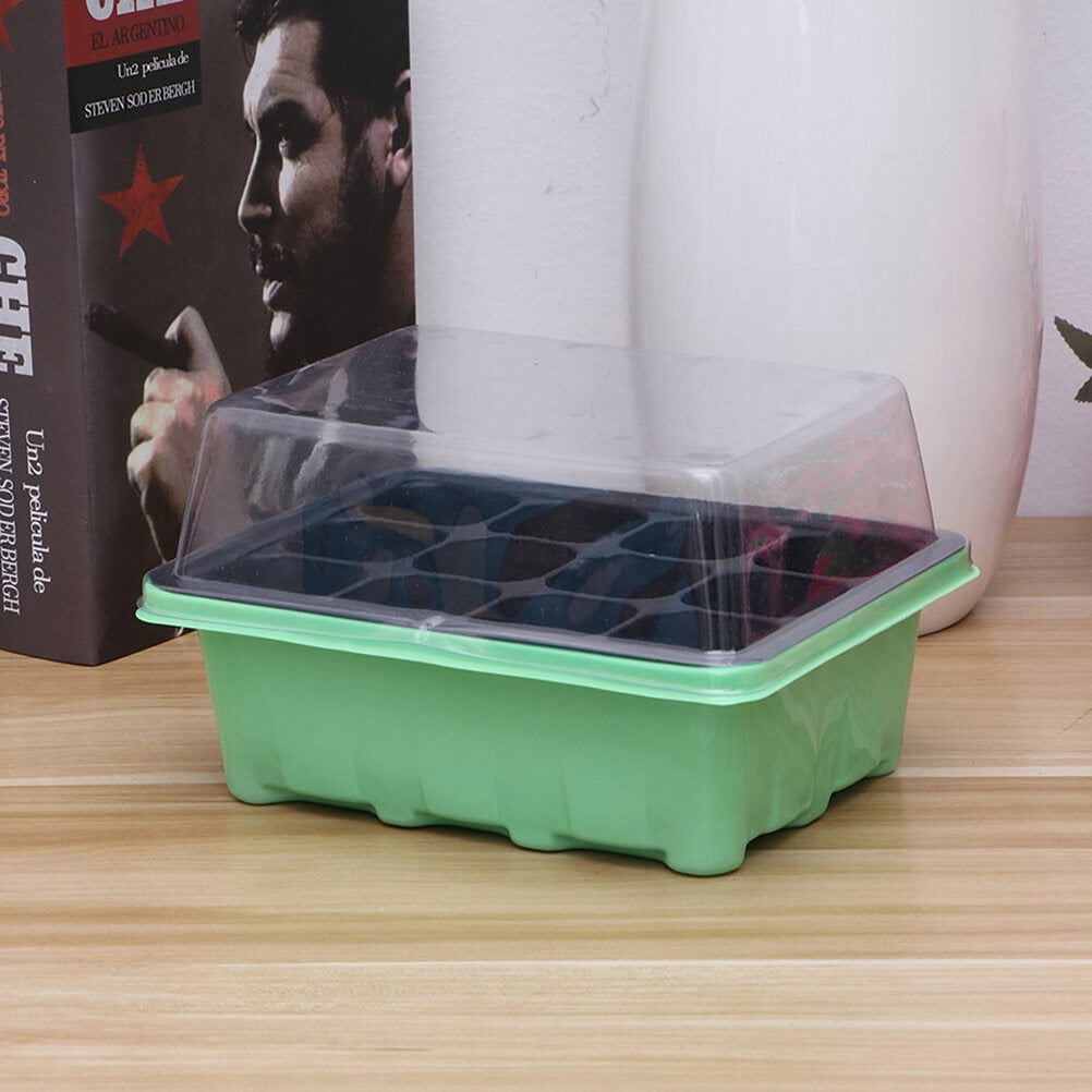 Homoyoyo Plastic Sprouter Tray Set, Green, Insulated Lid, Optimal ...