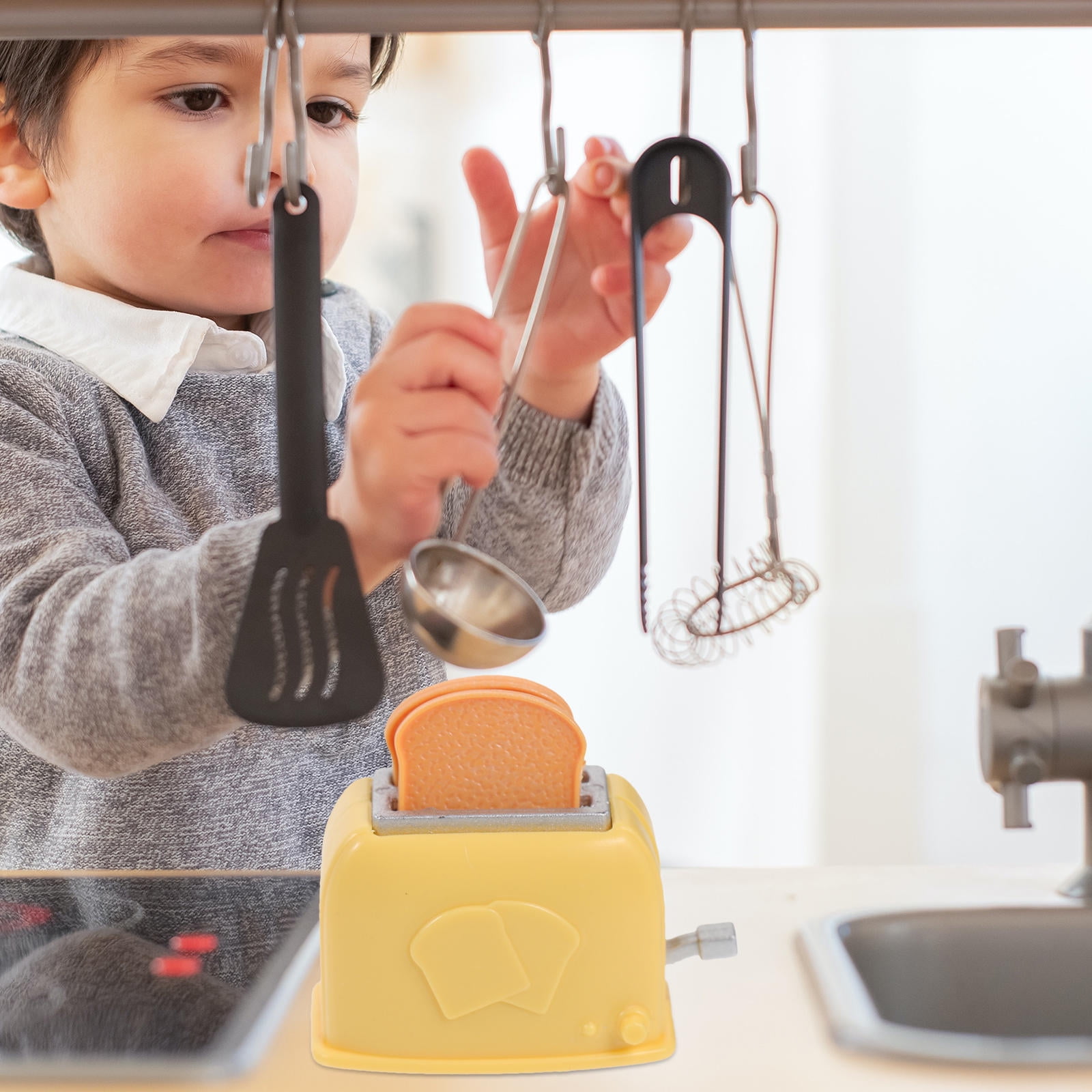 HOMOBABE 6Pack Miniature Baking Props Plastic Mini House Baking Tools ...