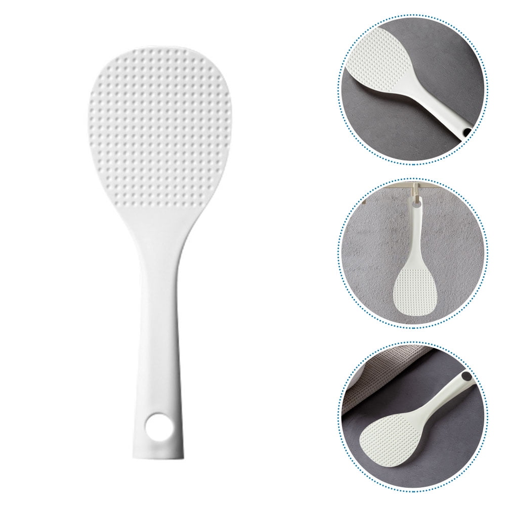 HOMOBABE Compact Non-Stick Rice Scooper for Kitchen and Canteen, Easy ...